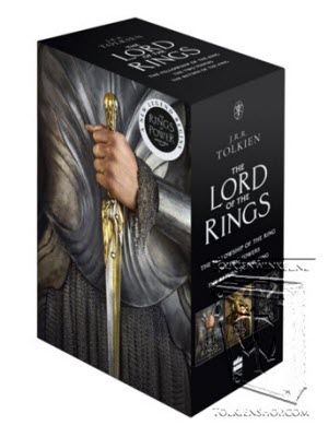 The Lord of the Rings 3 trade paperback set. HarC, 2022