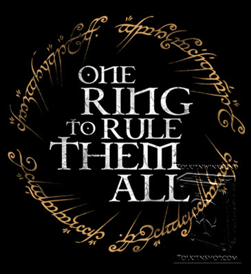 One Ring to Rule Them All t-shirt