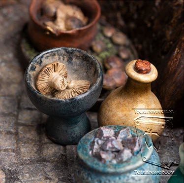 Radagast in Rhosgobel. Weta 4432